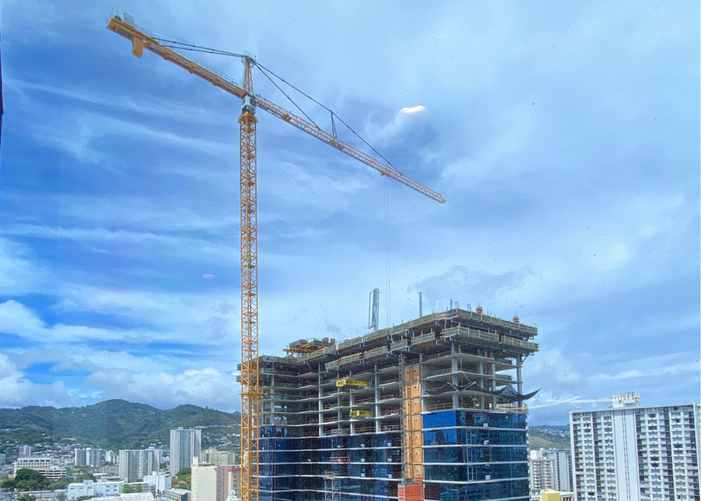 Construction Progress - Azure Ala Moana